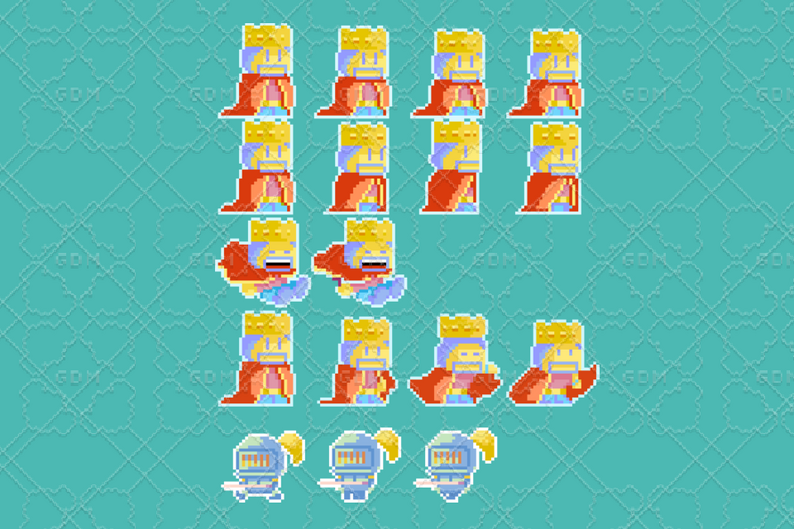 32x32 Fantasy Platformer Gamepack by Fassous