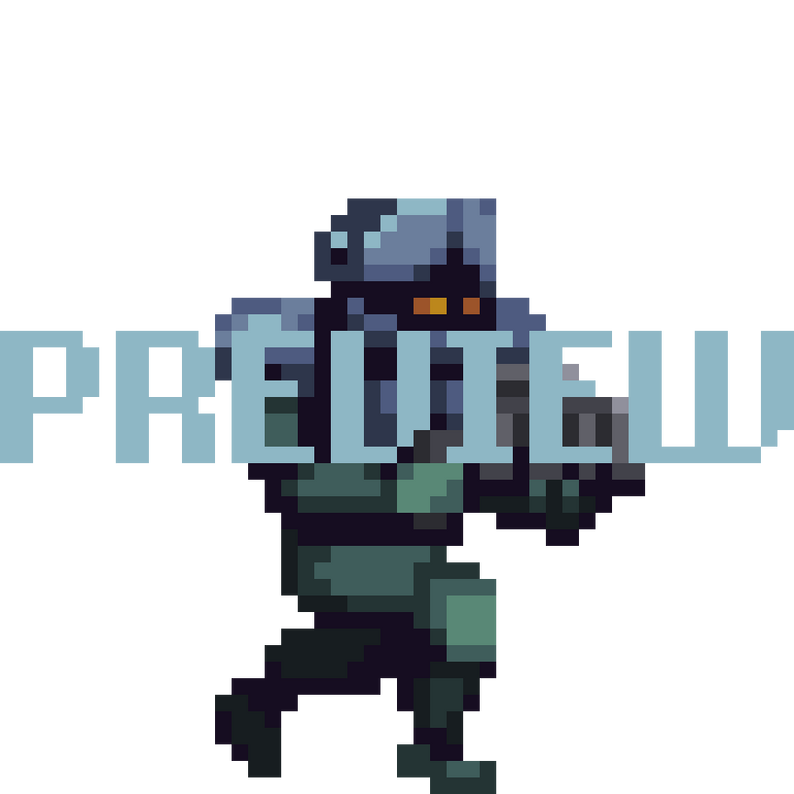 Warped Humanoid Enemies by ansimuz