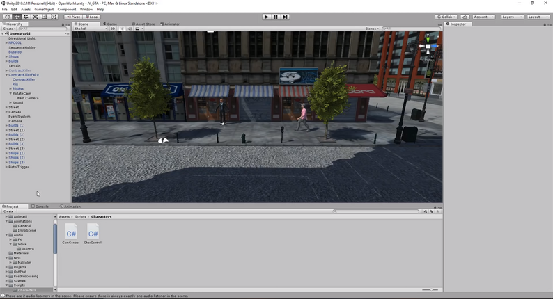 Grand Theft Auto Game Unity Project Source Code by Jimmy Vegas Game Studios