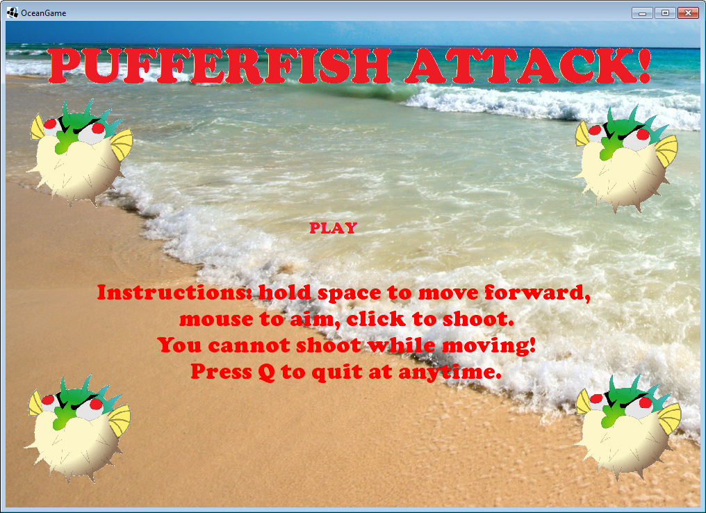 Pufferfish Attack! by MichaelAndBradley