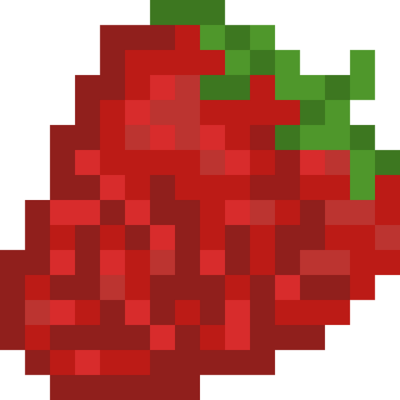 Free Fruits and Berries - Pixel Pack 16x16 by Danaida