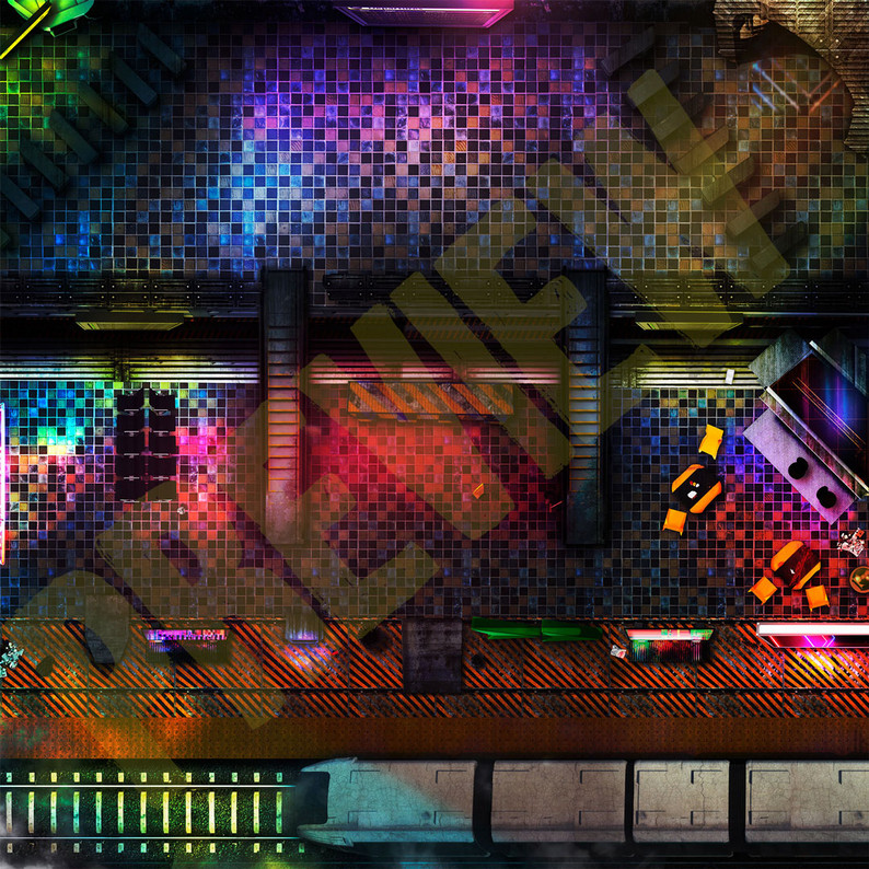 Ultimate Cyberpunk Map Pack Volume 2 - Docks, Train Station, Prison by ...