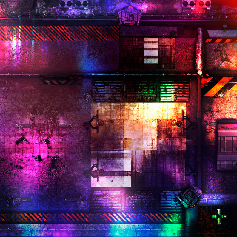 Ultimate Cyberpunk Map Pack Volume 2 - Docks, Train Station, Prison by ...