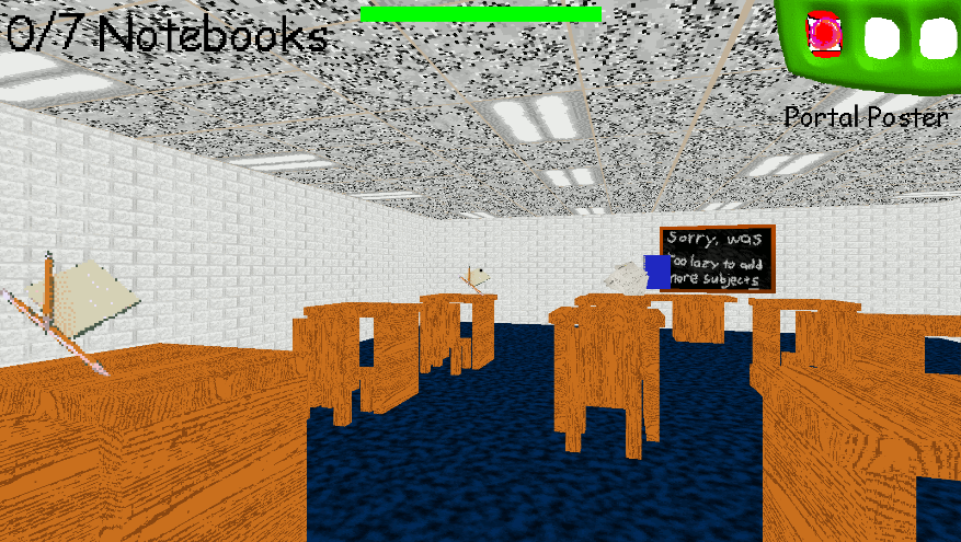 How To Add The Portal Poster Item! [Baldi's Basics] [Tutorials]