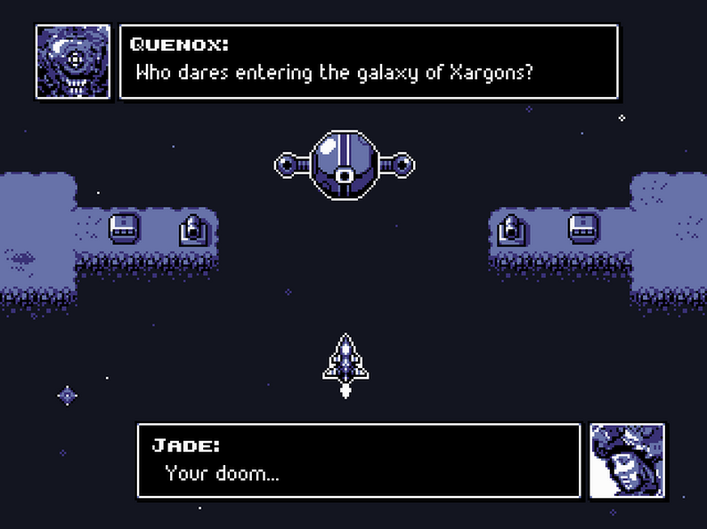 2D Retro Space Shooter Assets by Blodyavenger
