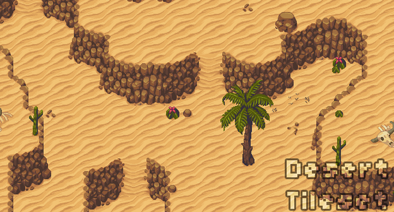 Desert Tileset by momofumi