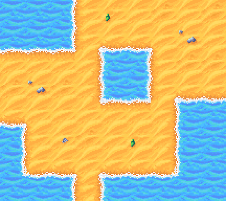 Beach Shoreline tileset by MonkeyImage