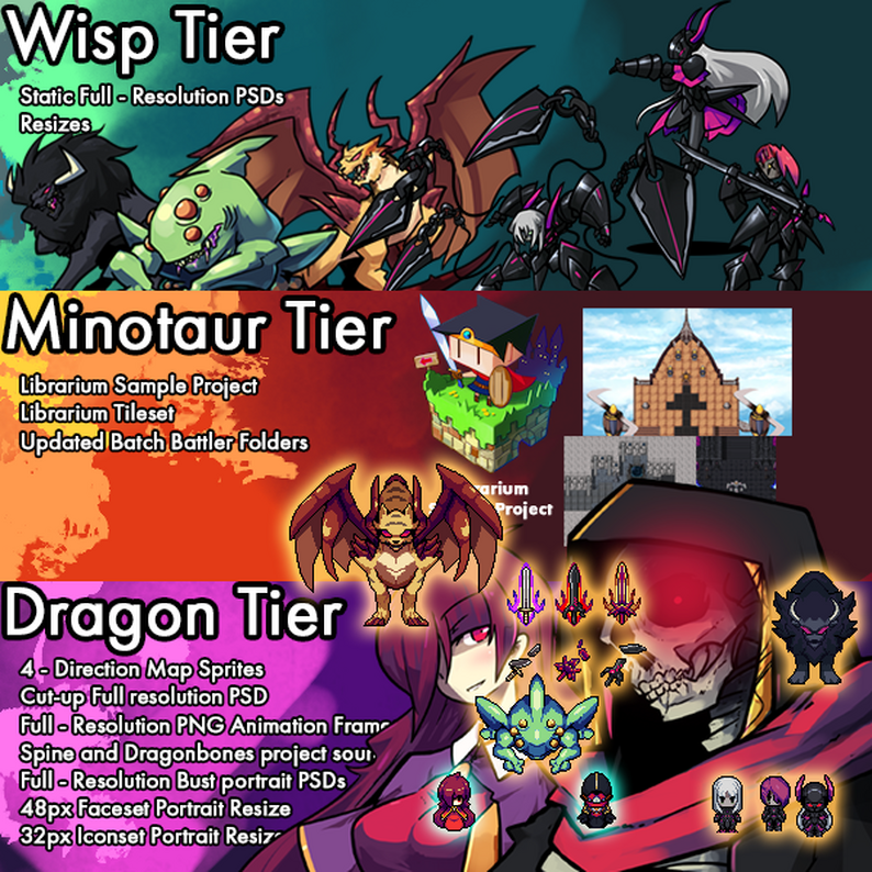 Librarium 2019 Reward Set Compilation! by Aekashics