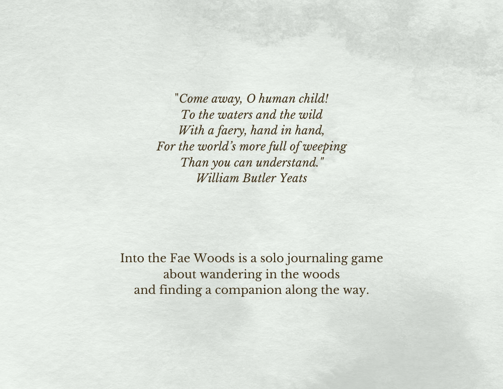 Into the Fae Woods by Eliot Crow