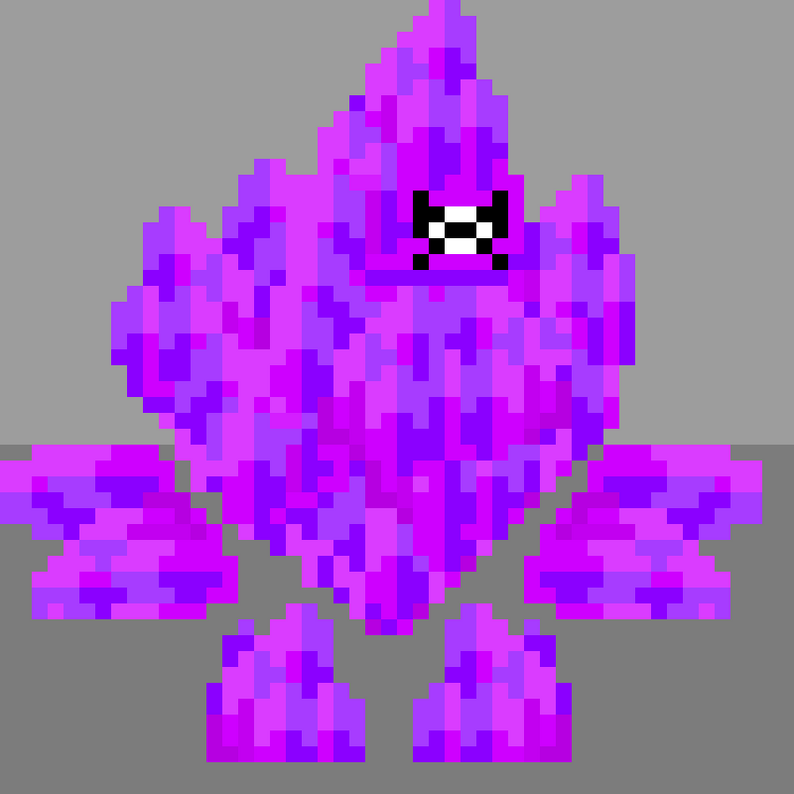 Crystal Enemies - Pixel Art 2D by CamkoalatiXD