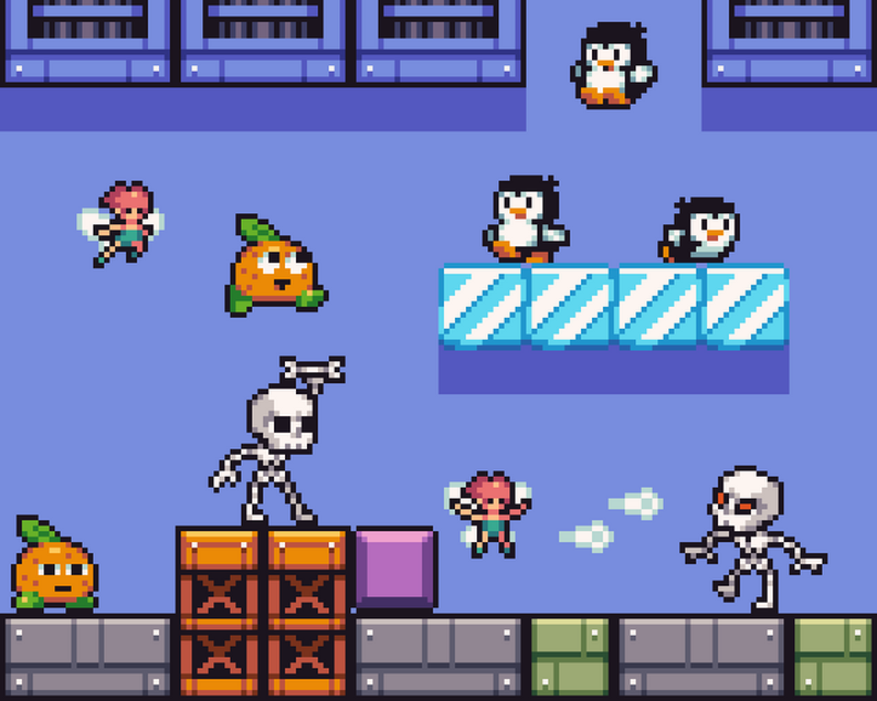 Sprite Pack 6 by GrafxKid