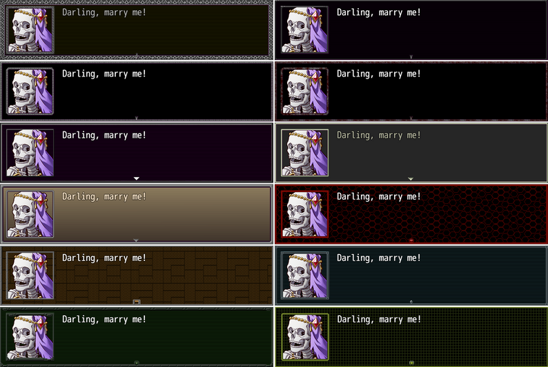[Asset] Window-Pack [RPG Maker MV/MZ] by MrSerji