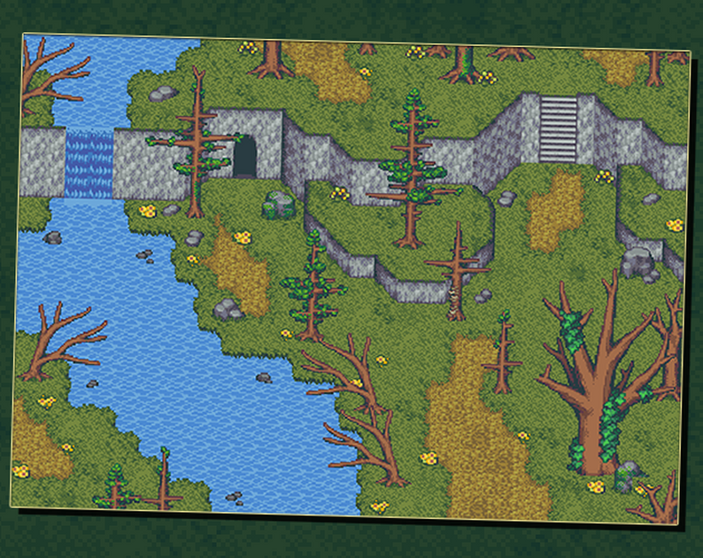 Fairy Forest Tileset by finalbossblues