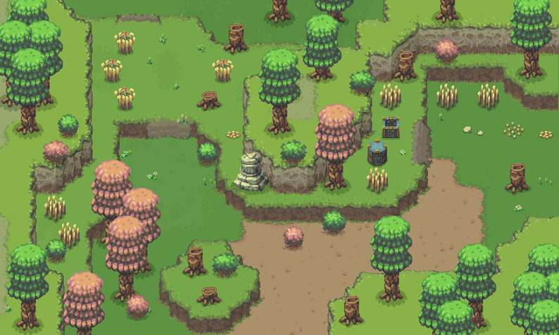 2D Magic Lands SET2 by Szadi art.