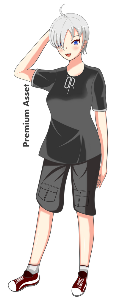 Female Character Sprite 3 by Ameru41