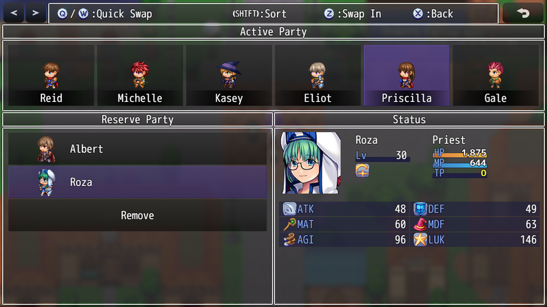 Party System plugin for RPG Maker MZ by VisuStellaMZ