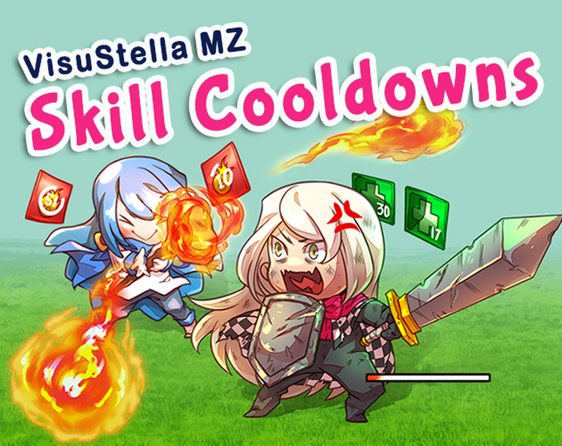 Skill Cooldowns plugin for RPG Maker MZ by VisuStellaMZ