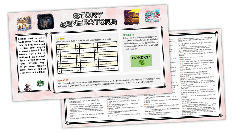 Pokémon: Pen & Paper Version by Sage G.C.