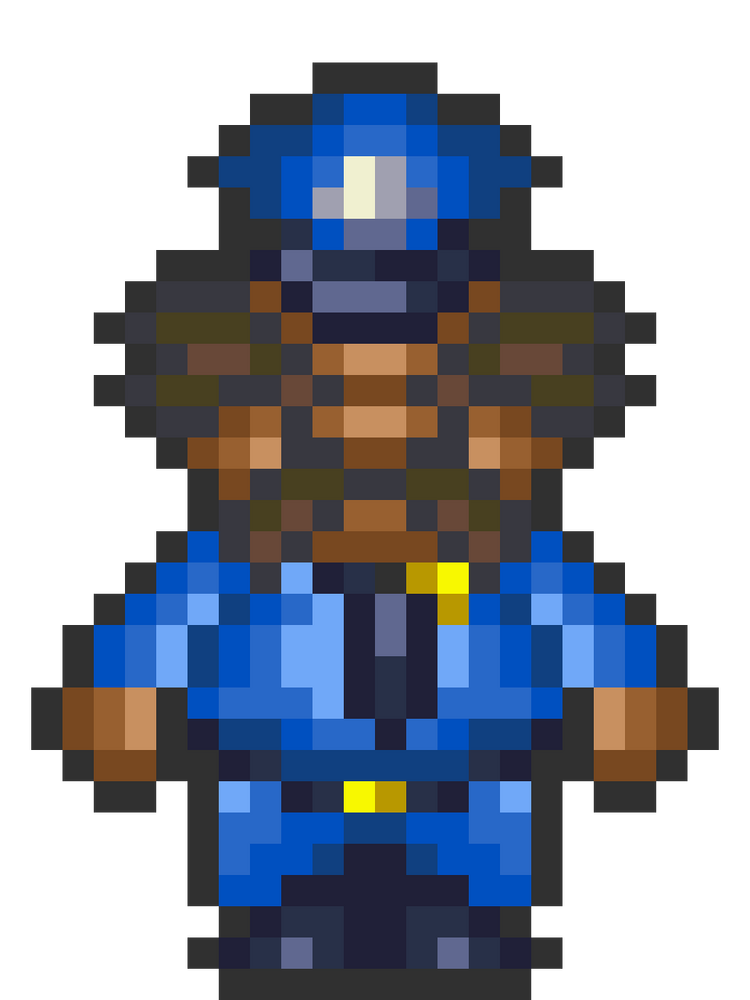 Modern Fantasy JRPG Character Sprites by Spriter Theo