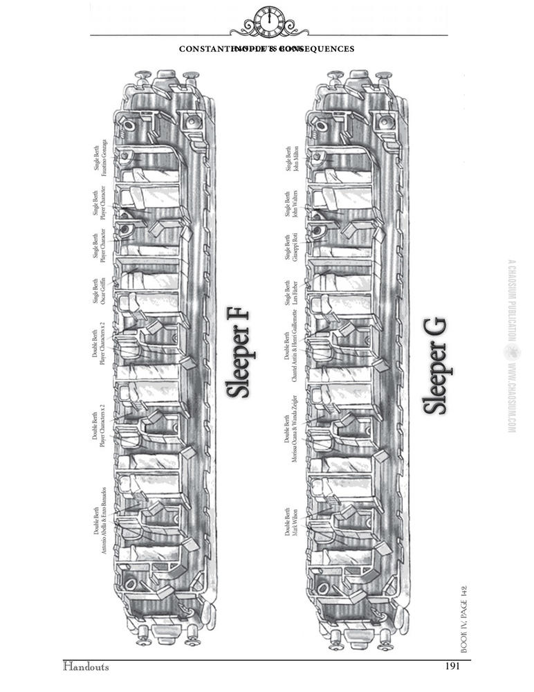 Horror on the Orient Express Free Handouts Pack (Call of Cthulhu) by ...