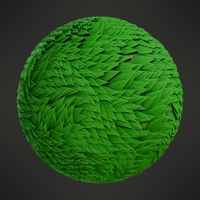 Stylized PBR Grass Textures by Neurotremolo