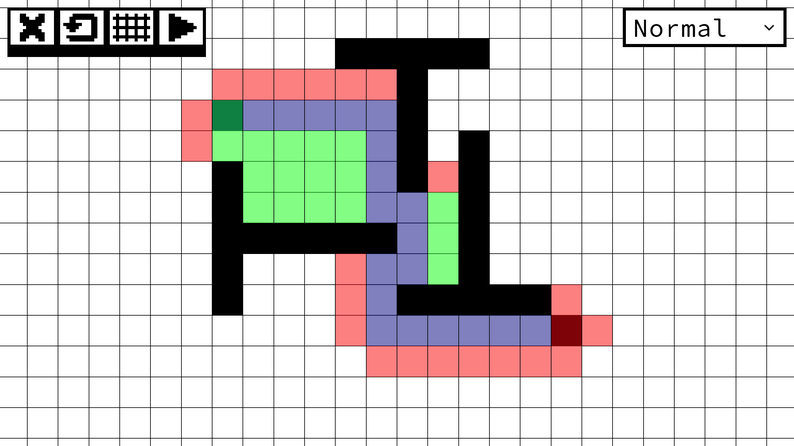 A* Visualization by Cooper Saye