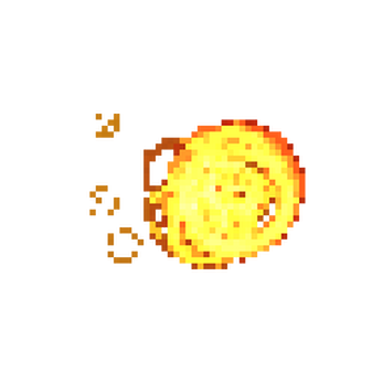 Free Pixel Effects Pack #13 - Fireballs by XYEzawr