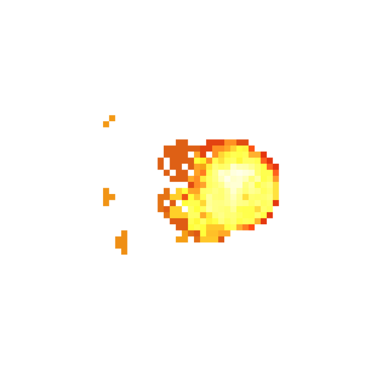 Free Pixel Effects Pack #13 - Fireballs by XYEzawr