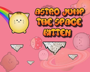 Astro Jump - The Space Kitten by haseebbutt700
