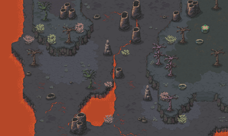 2D Magic Lands SET3 by Szadi art.