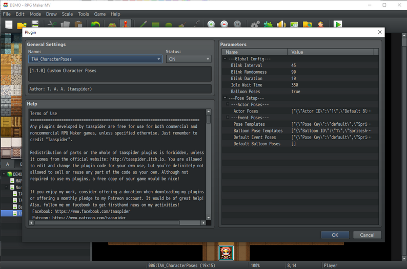 Character Poses Plugin by taaspider