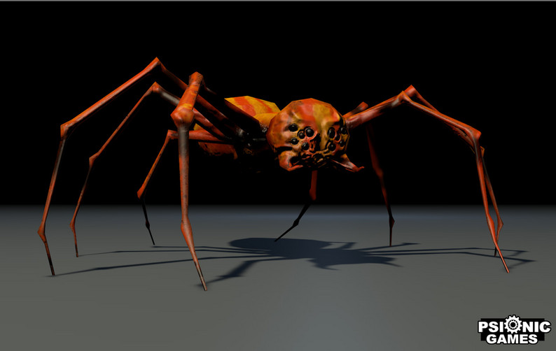Spider - Low Poly - Animated by Psionic Games