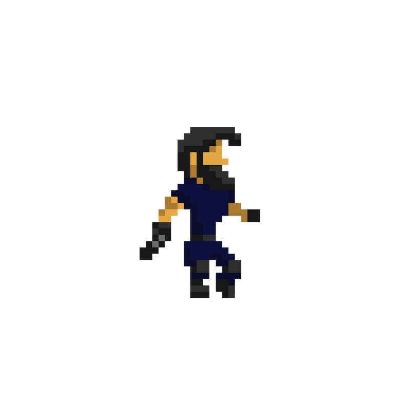 Animated Pixel Art Shooter Character And Zombie by RGS_Dev