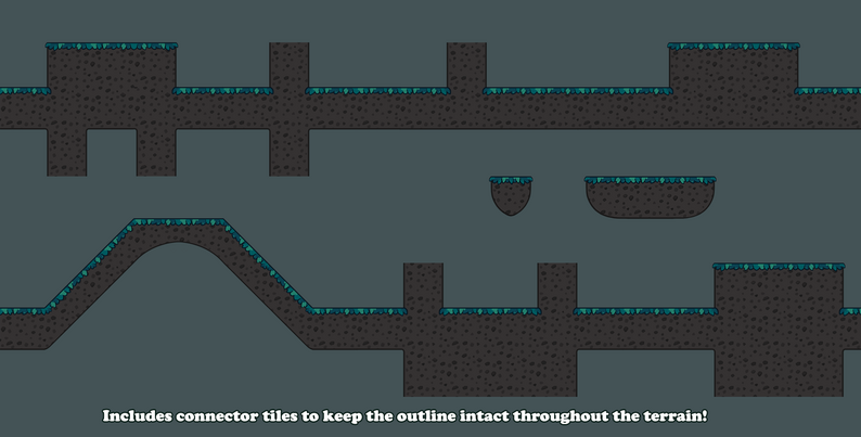 CG-2D platformer asset pack-1 by TimeTheTea