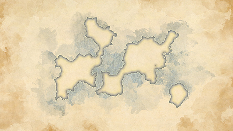 5 Customizable Blank Vintage Maps by The Lore Observer