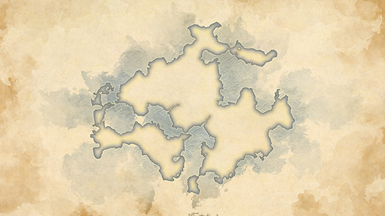 5 Customizable Blank Vintage Maps by The Lore Observer