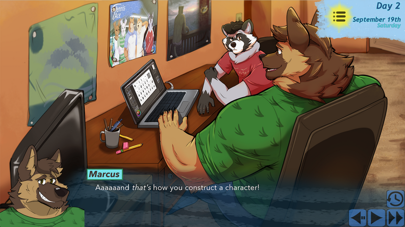 Ocean Avenue by Dirk the Red Panda