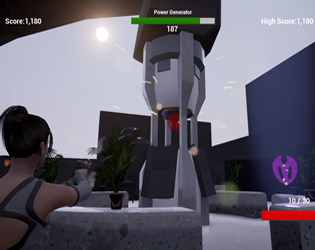 Mars Defender by Xhyllos