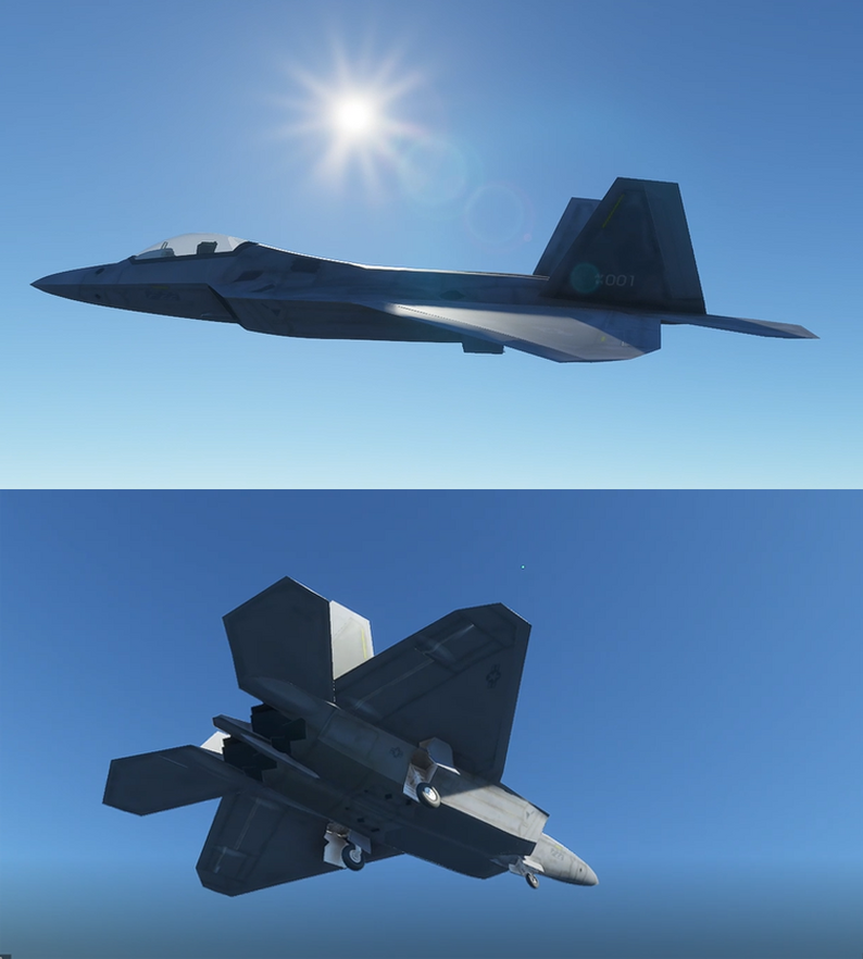 Jet Fighter Aircraft by flightsim-squadron