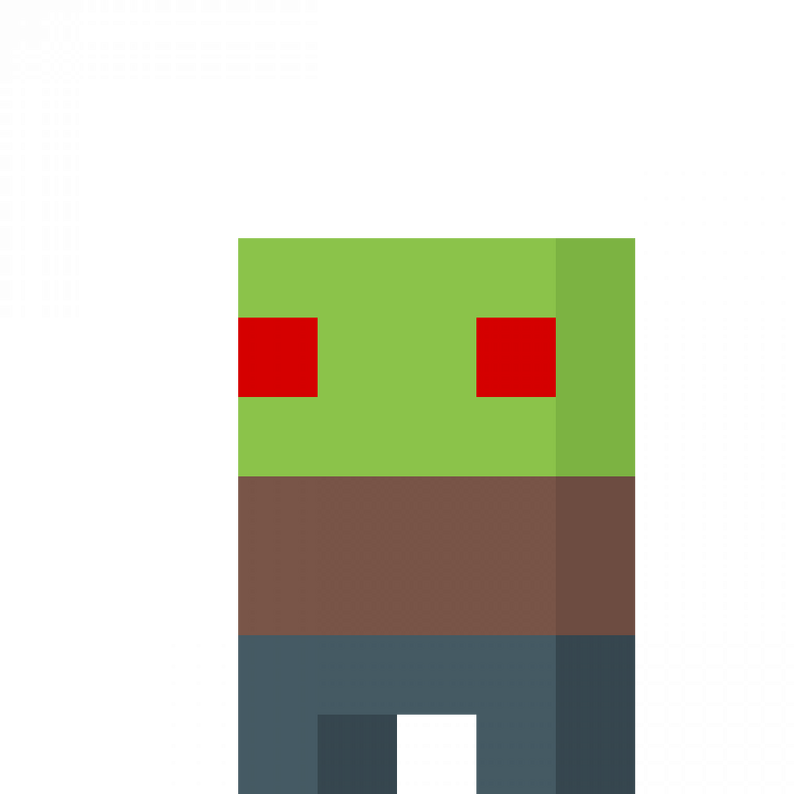 2D zombie by doodle dude