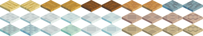 Isometric Asset Pack: Peaceful by Silivar