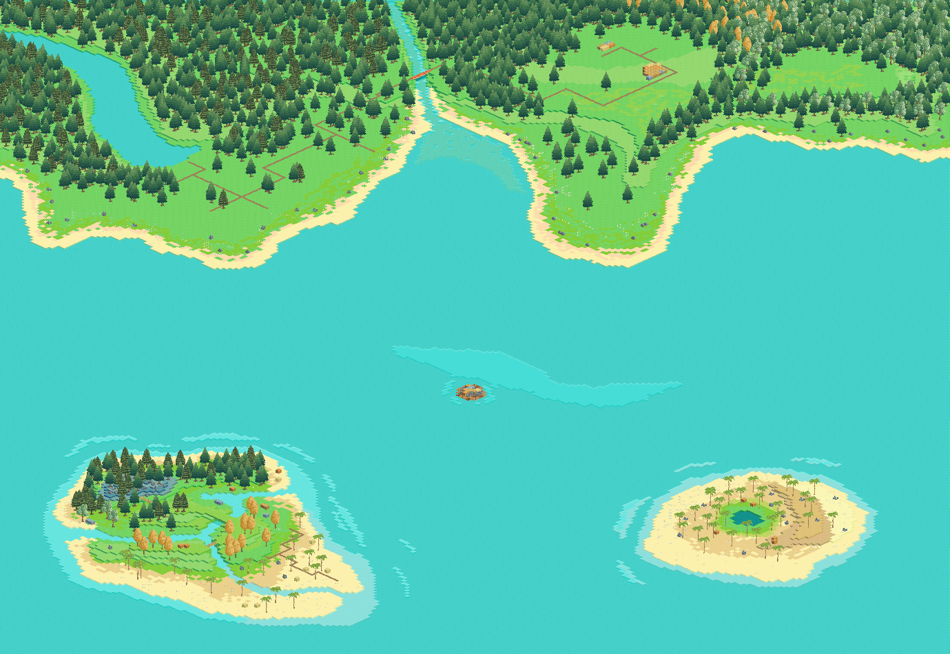 Isometric Asset Pack: Peaceful by Silivar