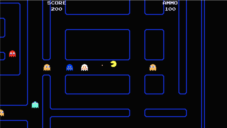 Pac-Man Shooter by jschoeny