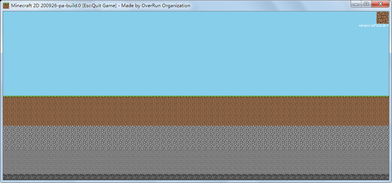 Minecraft2D by squid233