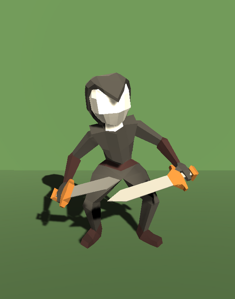 Basic Low Poly Character by Pierre Vandermaesen