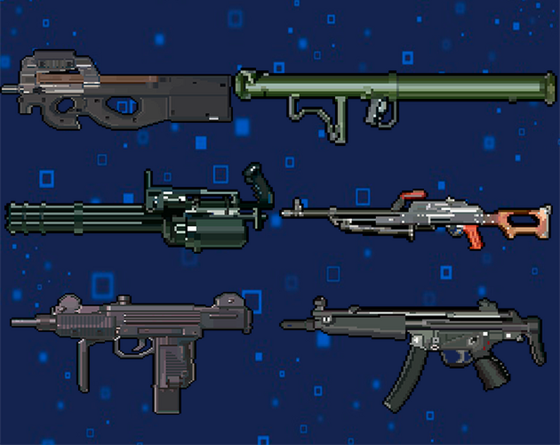 Pixel Weapon by FXCreator