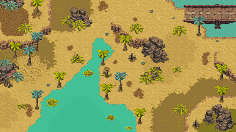 RPG Worlds Desert by Szadi art.