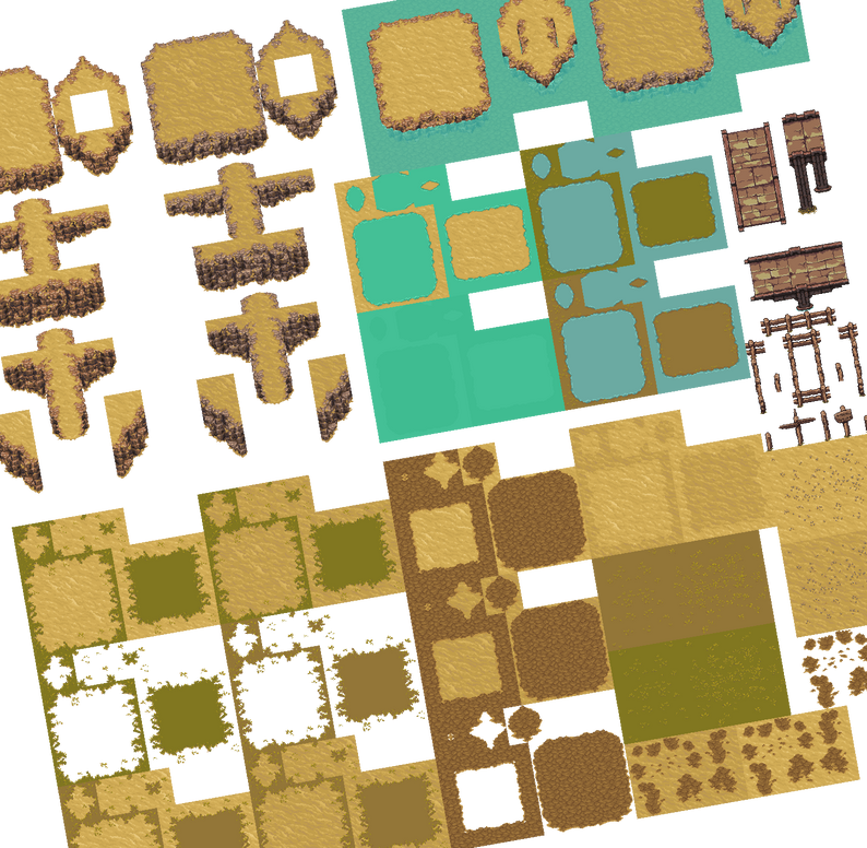 RPG Worlds Desert by Szadi art.