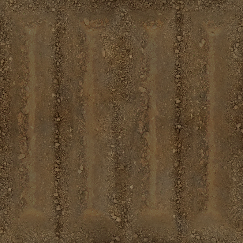 Texture -- Plowed Field by Bumbadida