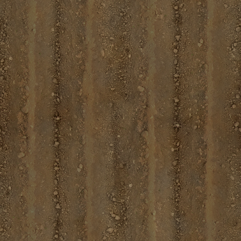 Texture -- Plowed Field by Bumbadida